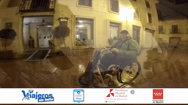 Hotel El Bedel en Alcalá de Henares con silla de ruedas